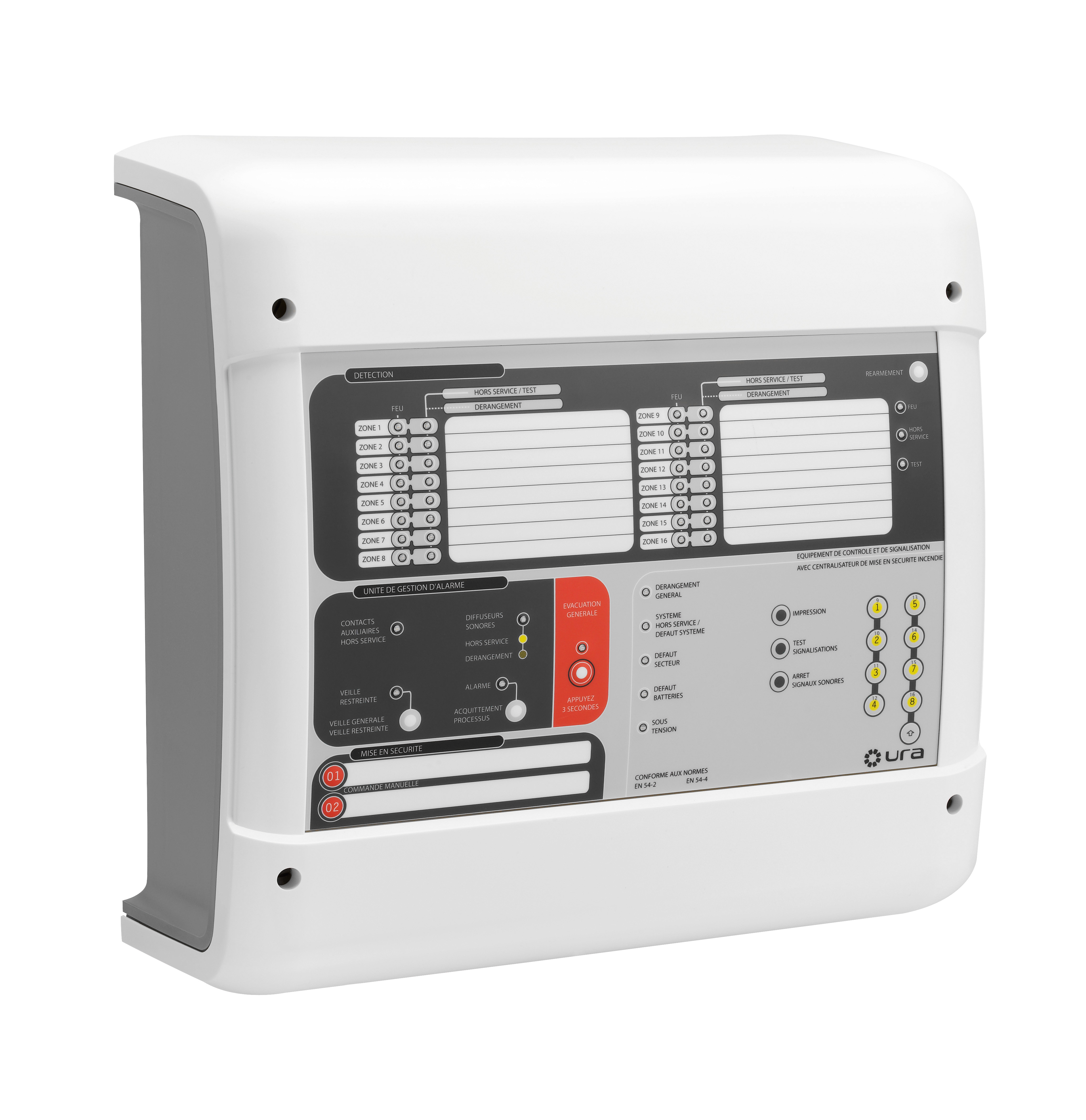 315110 - Equipement de contrôle et de signalisation ECS avec CMSI Type1 Conventionnel SSI ...